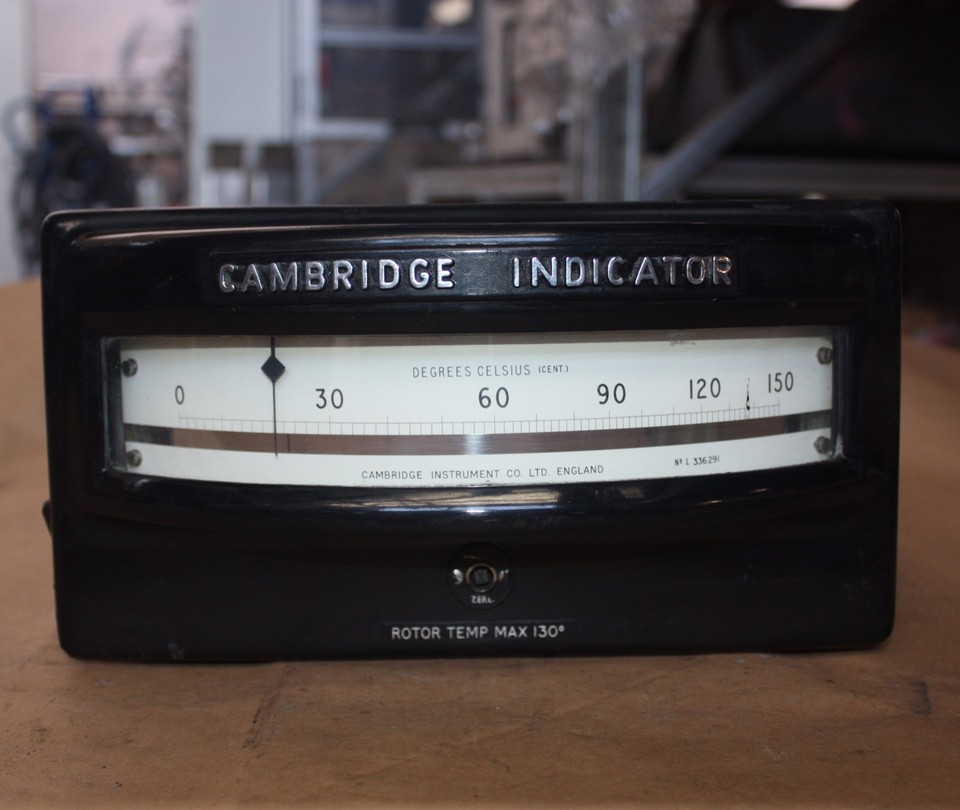 CAMBRIDGE INDICATOR Antique Vintage Steampunk Collectors TEMPERATURE ...