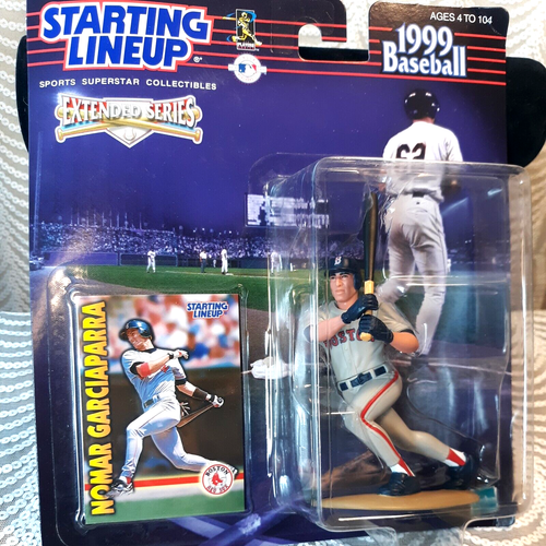 Vtg Starting Lineup Nomar Garciaparra MLB Figure Hasbro Extended Series ...