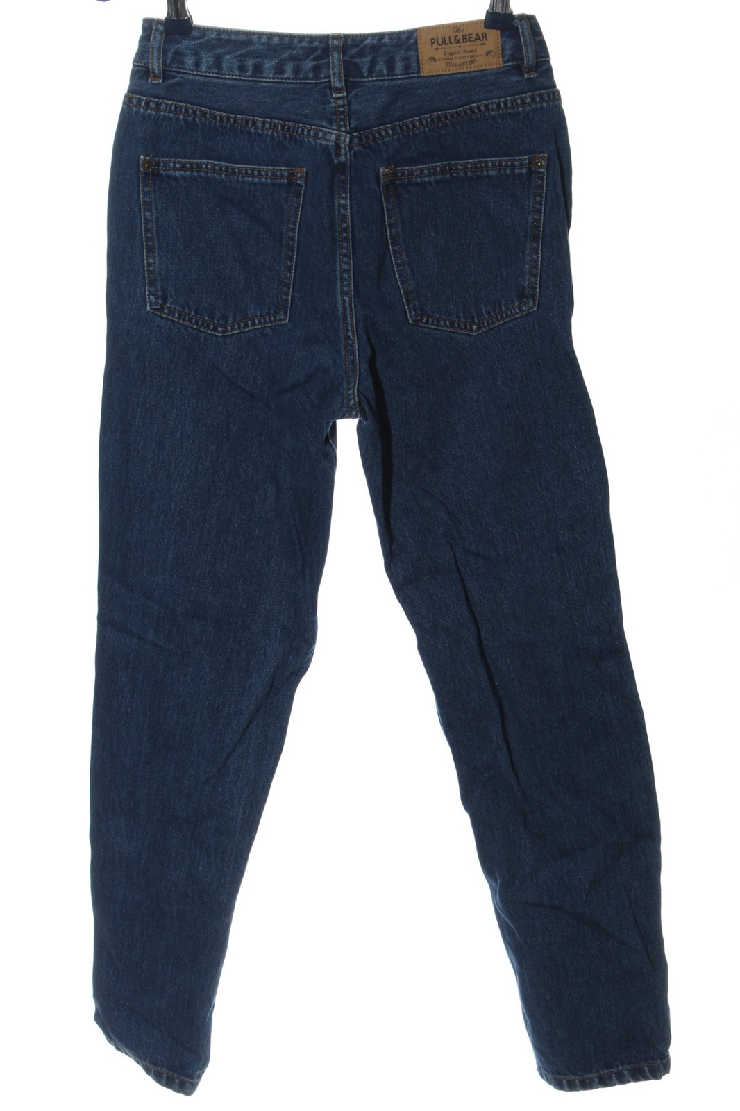 PULL & BEAR Jeans taille haute Dames T 38 bleu style décontracté | eBay