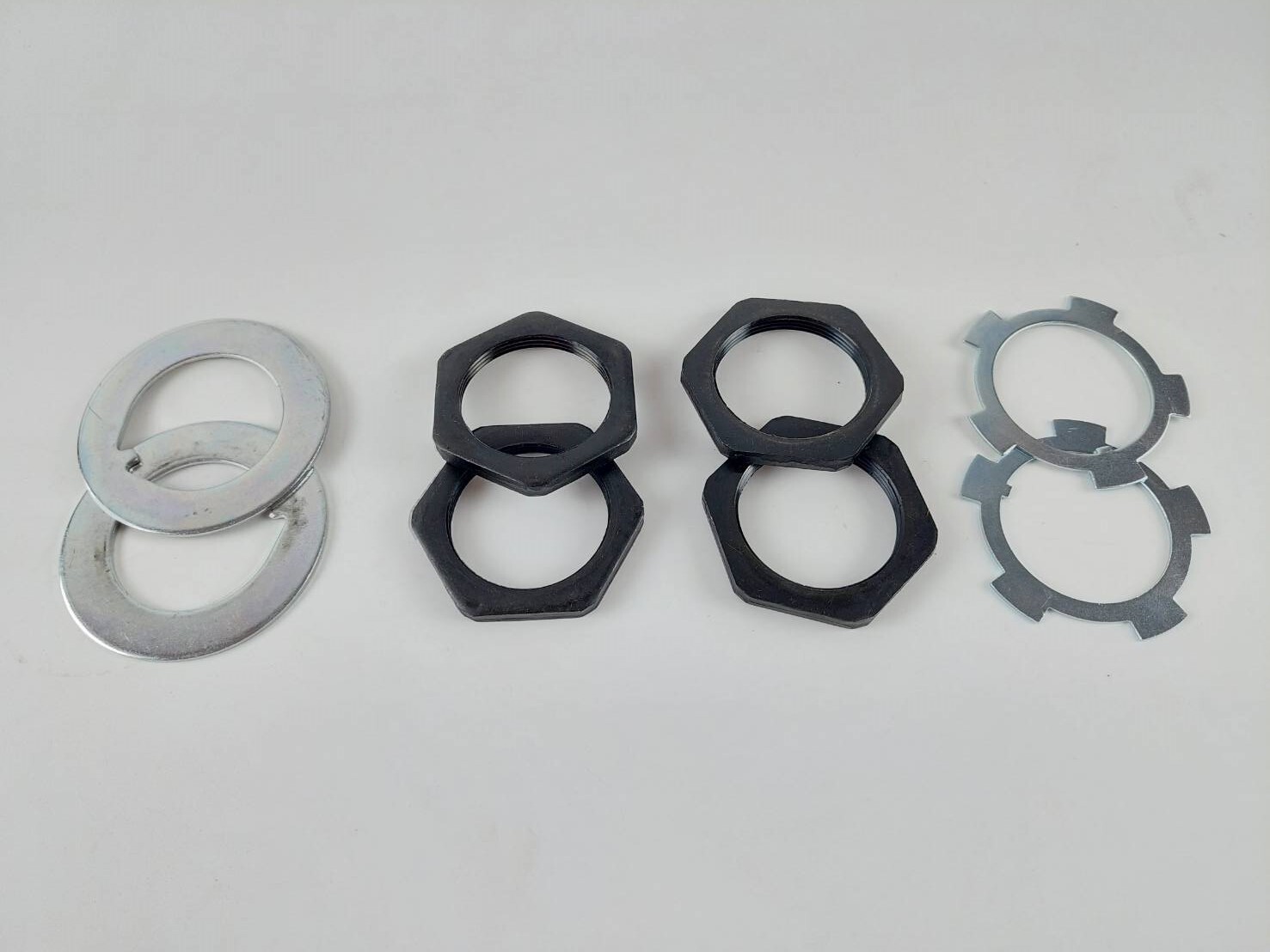 2X Front Axle Hub Spindle Lock Nut Fit Toyota Pickup 4Runner Land ...