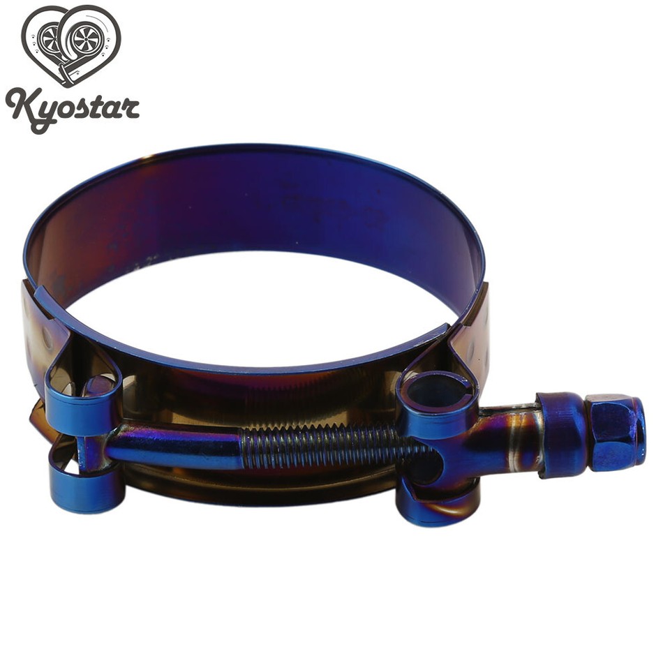 53-61mm T-Bolt Silicone Turbo Boost Pipe Hose Clamp Heavy Duty ...