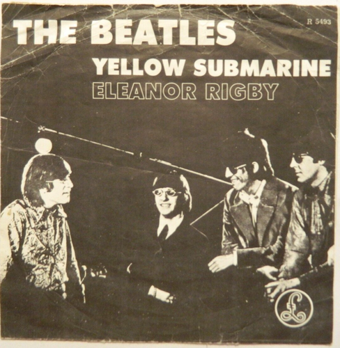 The Beatles 7" Yellow Submarine Diff.Cover aus NL. VG/VG RAR | eBay.de