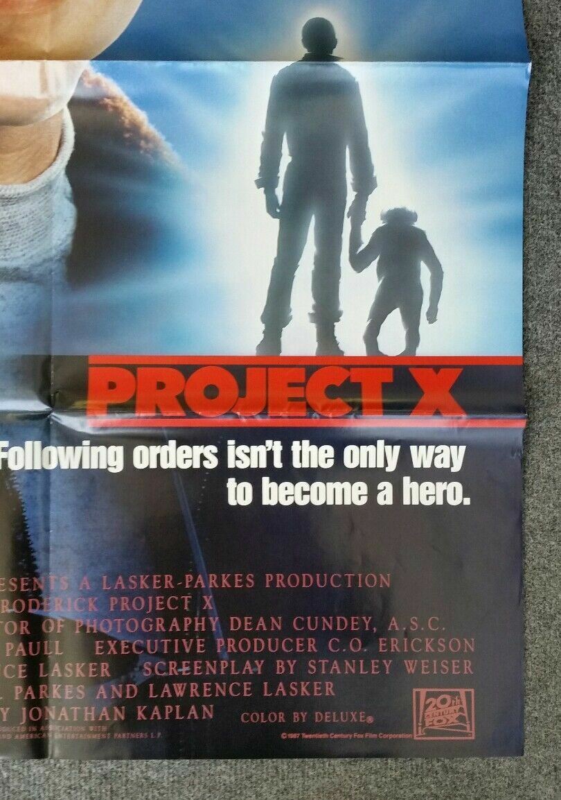 Project X 1987 Poster