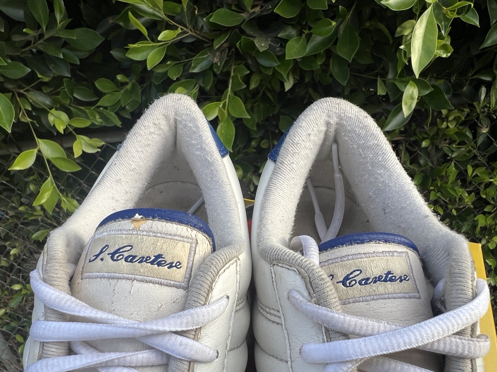 Reebok Jay Z S. Carter White Blue Low Top Sneaker Original LA Dodgers ...