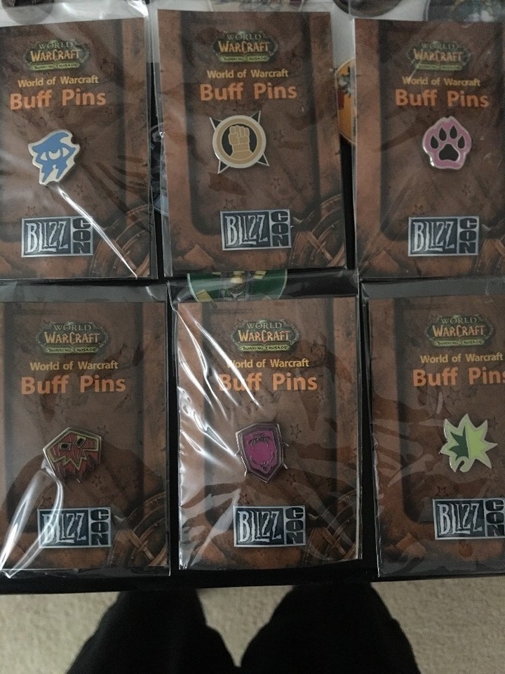 Blizzard Burning Crusade World Of Warcraft 2007 Blizzcon COMPLETE BUFF ...
