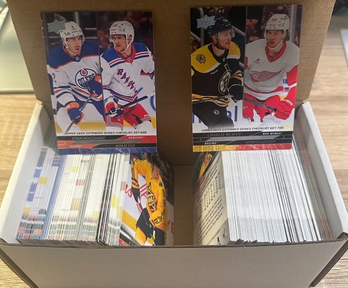 2024-25 UPPER DECK EXTENDED HOCKEY COMPLETE BASE SET #501-700 *NOT A ...