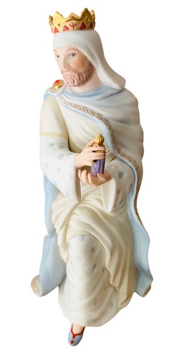 Cybis Porcelain Nativity King Balthasar 1983 Collectible Broken Finger ...