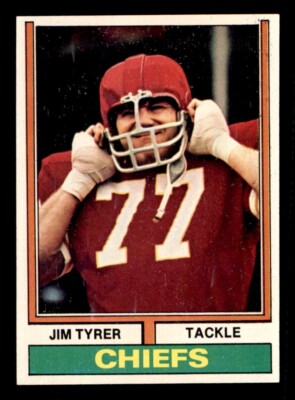 1974 Topps Football #85 Jim Tyrer NM/MT | eBay
