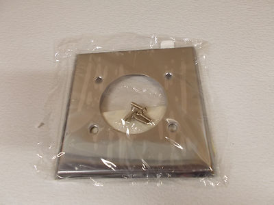 Lot of 6 Cooper Chrome Receptacle Wallplate Outlet Cover 68 | eBay