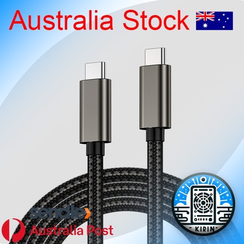 USB-C Cable 240W EPR 20Gbps PD 3.1 Type-C Charger – 2m / 3m | AU Stock ...