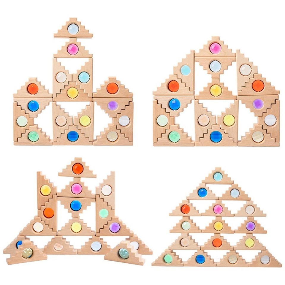 Cube Blocks Set Building Blocks Set for Kids Smooth Learning ...