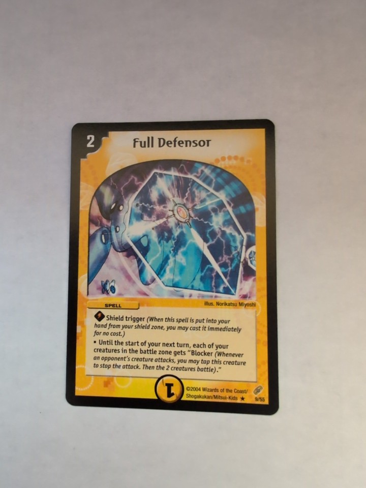 DM04 - 9/55 - Defensor Total - Full Defensor - Duel Masters - Spanish - DM4 | eBay