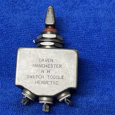 DAVEN MANCHESTER ~ ME452-0102-7206 ~ HERMETIC TOGGLE SWITCH | eBay