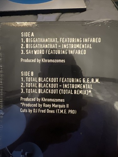THE KHROMOZOMES PROJEKT “PHASE ONE: BUILDING BLOCKS” US 12" VINYL NEW ...