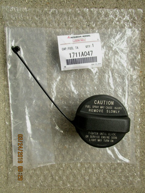 14 - 19 Mitsubishi Mirage Fuel Gas Tank Filler Cap Cover With Tether ...