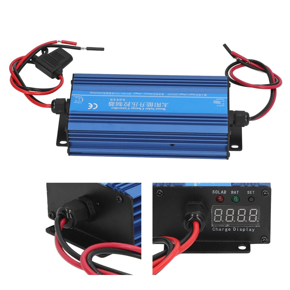 Solar Panel Boost Controller MPPT Step Up Controller 600W 48V 60V 72V ...