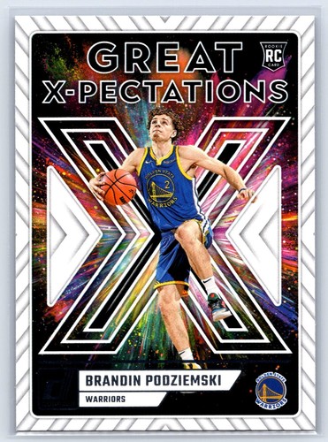 2023-24 Donruss #22 Brandin Podziemski Great X-Pectations | eBay
