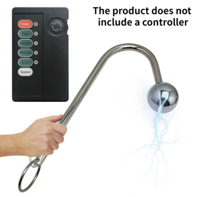 Electric Anal Prostate Massager Anal Hook Beads Plug Anal Vagina Sex ...