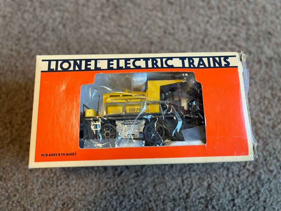 Vintage Lionel O Gauge Scale Track Ballast Tamper Diesel Engine 6-8578 ...