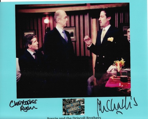 John Challis & Christopher Ryan "Only Fools & Horse" - Signed 10"x8 ...