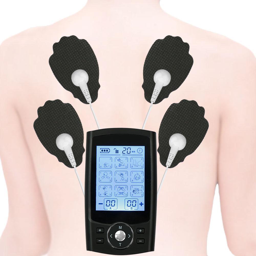 Portable TENS Therapy Device 36 Pain Relief Modes Rechargeable Battery ...