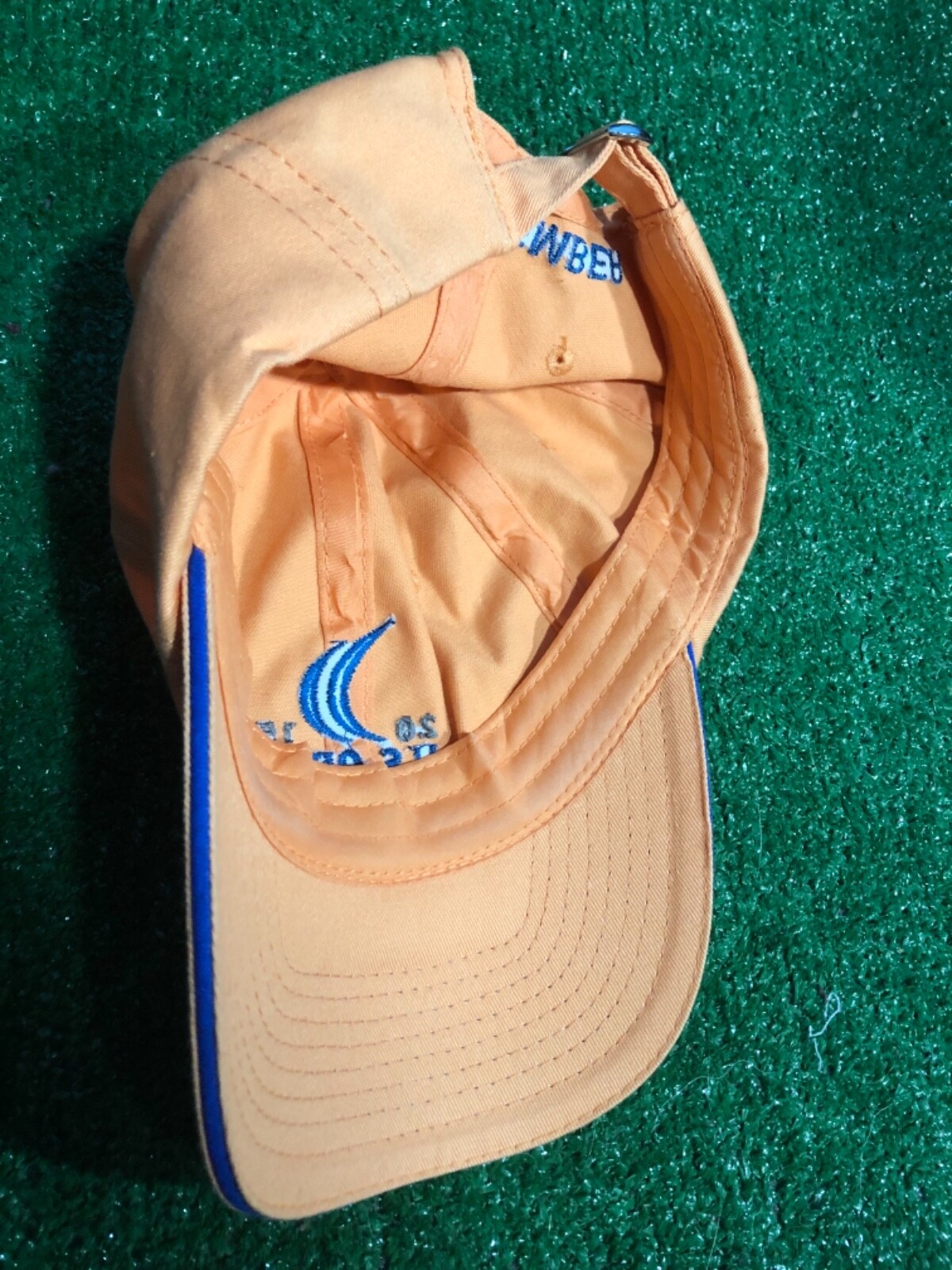 2015 US Open hat Golf Chambers Bay USGA Member Hat Cap Orange Strapback ...