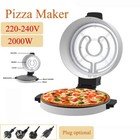 220V Electric Cooker Benchtop Pizza Oven Non-Stick Flat Grill Cook ...