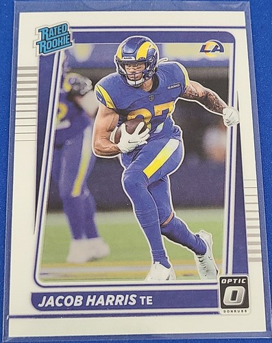 2021 Optic RC,RR #238 Jacob Harris LA Rams Football Card O1 | eBay
