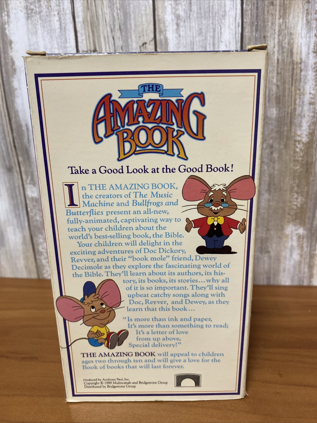 The Amazing Bible Series (VHS 1989 The Amazing Book 95163912437 | eBay