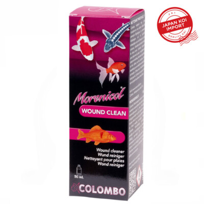 Colombo Wound Clean 50ml Koi Pond Fish Anti Septic for Ulcers Open ...