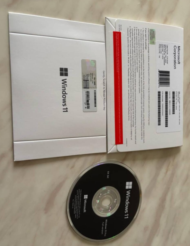 Windows 11 Pro 64bit English Full version DVD package Factory Sealed ...