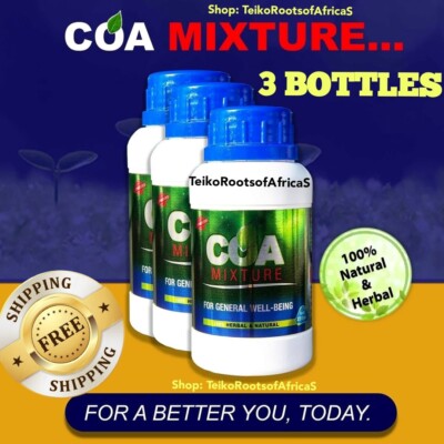 × 3 BOTTLES Improved COA Mixture (formerly COA-FS) for General Well ...