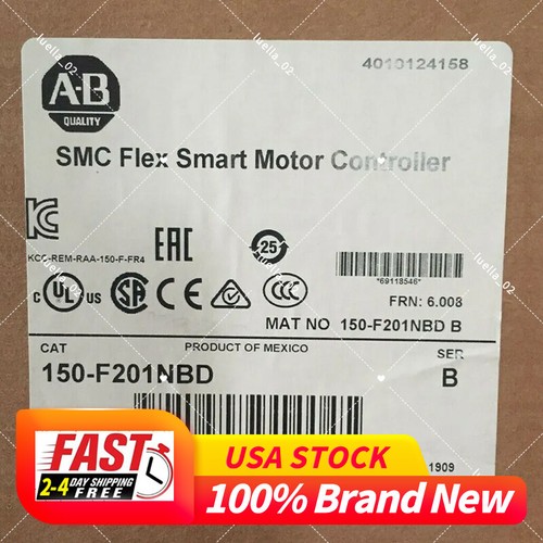 Brand New SEALED Allen-Bradley 150-F201NBD SER B SMC Flex Smart Motor ...