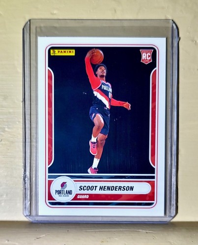 Scoot Henderson 2023-24 Panini NBA Basketball #98 Rookie Card Trail ...