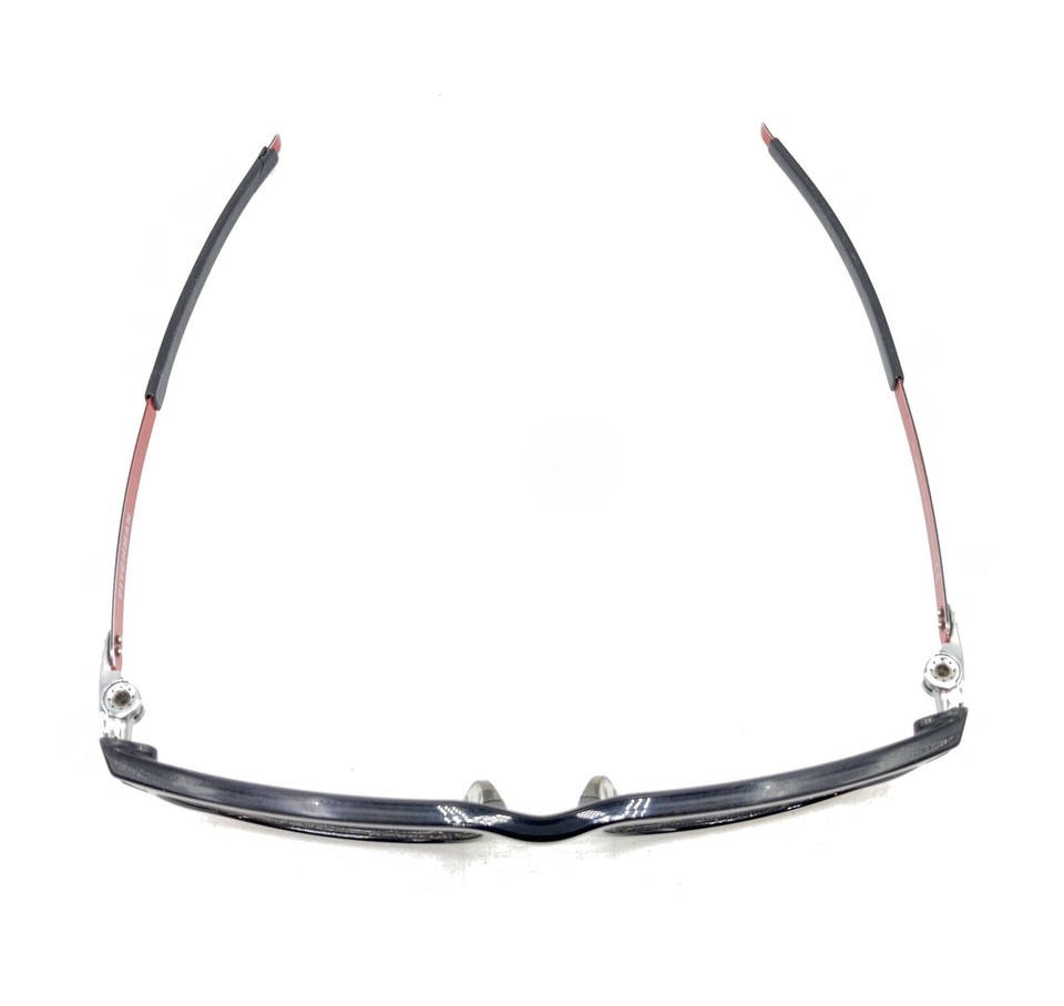 Oakley Pitchman OX8050-1555 Black Ink Silver Red Eyeglasses Frames 55 ...