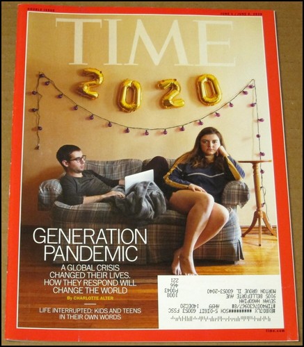 6/1/2020 6/8/2020 Time Magazine Class of 2020 Generation Pandemic ...