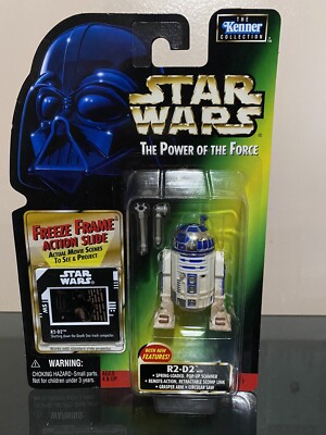 Star Wars The Power of The Force R2-D2 w/Imperial Freeze Frame Action ...