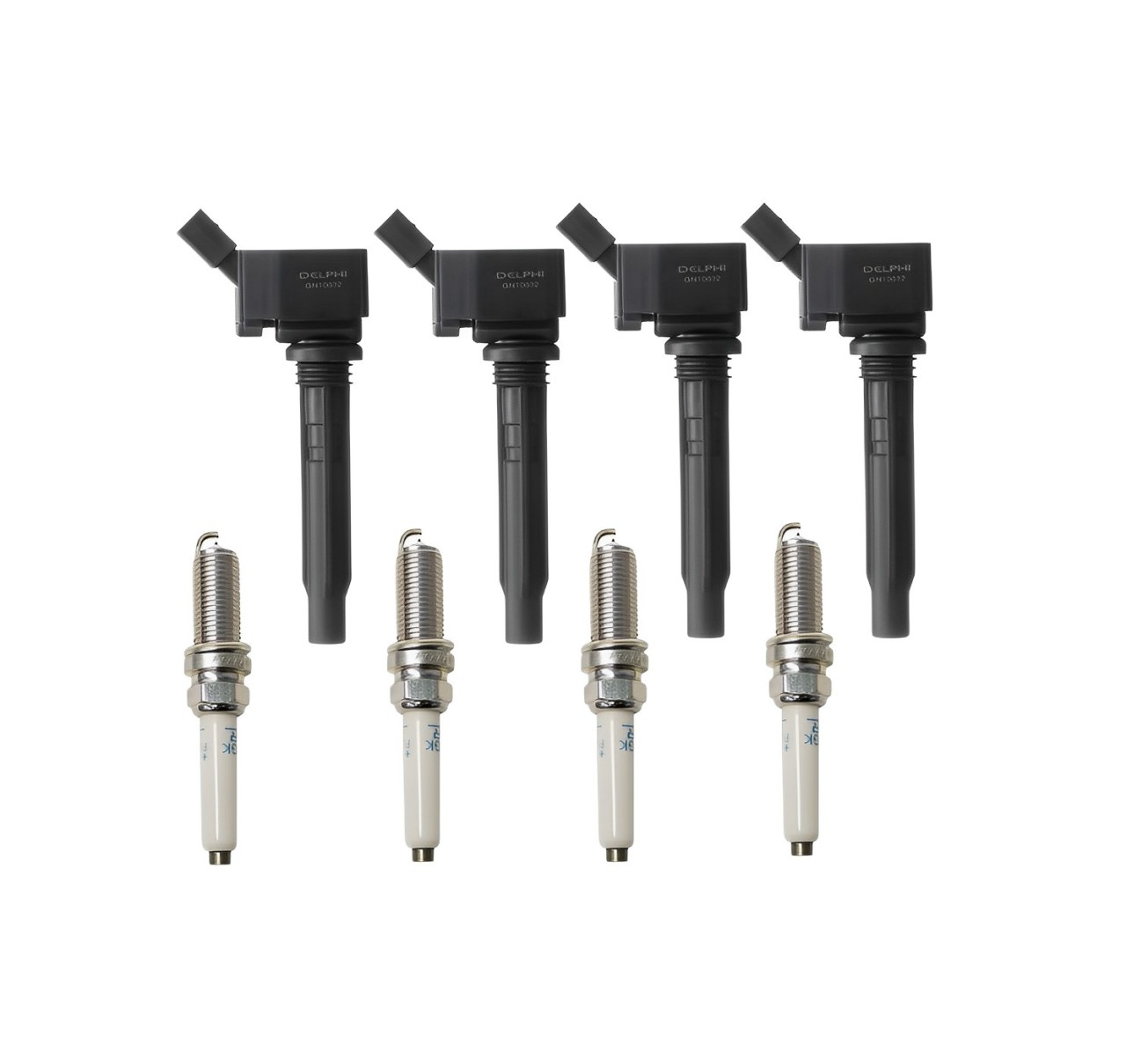 Set of 4 Ignition Coils & 4xSpark Plugs for AUDI S3 A3 A6 A4 Quattro | eBay