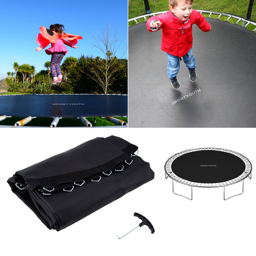 Trampoline Netting Replacement VEVOR Replacement Trampoline Mat Fits 12 ...