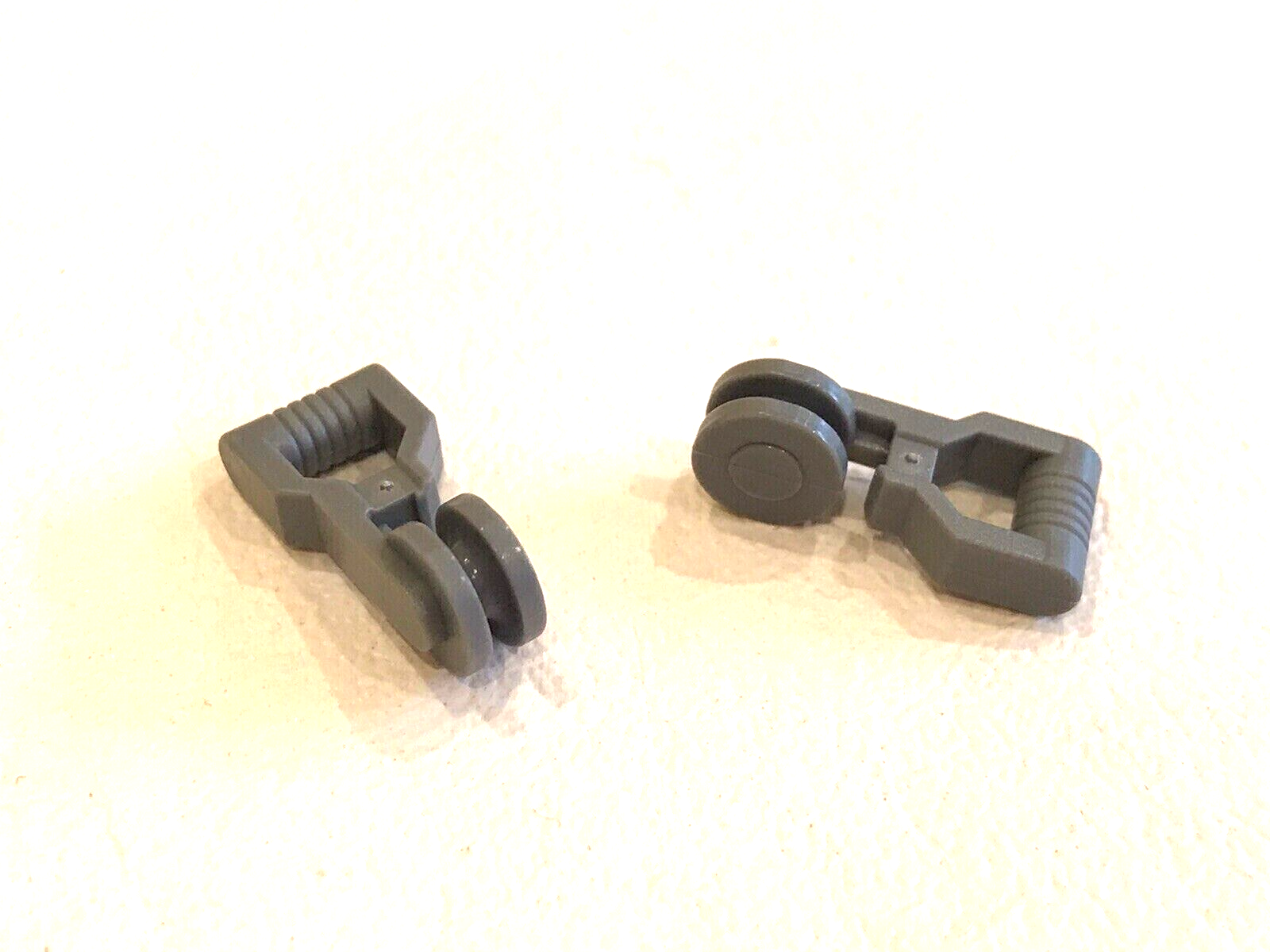 LEGO 2 x Dark Bluish Grey Minifigure, Utensil Zipline Handle 30229 new ...