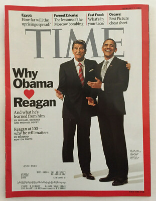 Time Magazine February 7, 2011 Why Obama Loves Reagan | eBay