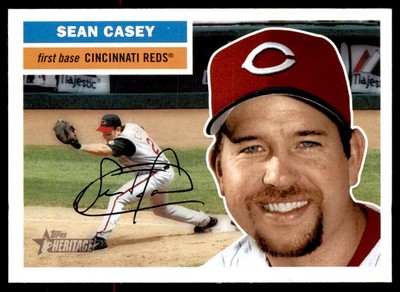 2005 Mint _ Topps Heritage Sean Casey Cincinnati Reds #126 | eBay