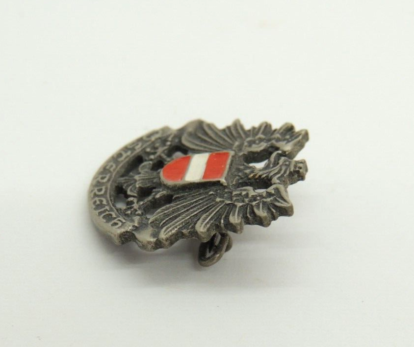 Vintage Osterreich Austria Eagle National Emblem Pin Military Lapel Pin ...