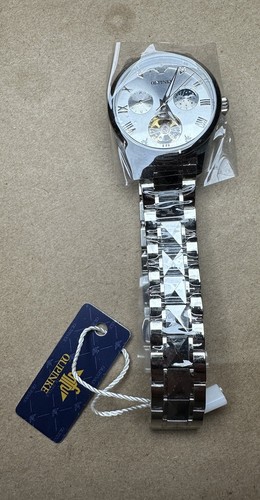 Women Automatic Watches Luxury Diamond Flywheel Two-Tone Stainless ...