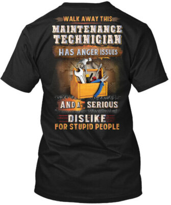 Maintenance Technician T-Shirt Made in the USA Size S to 5XL | eBay