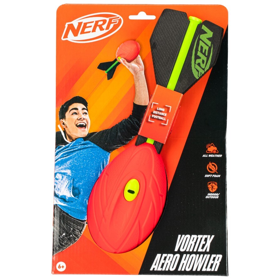Nerf Vortex Aero Howler fun garden park throwing game - whistle throw ...
