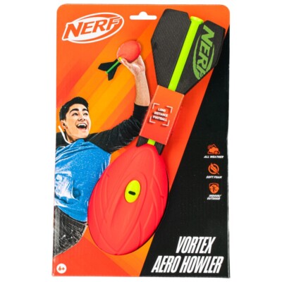 Nerf Vortex Aero Howler fun garden park throwing game - whistle throw ...