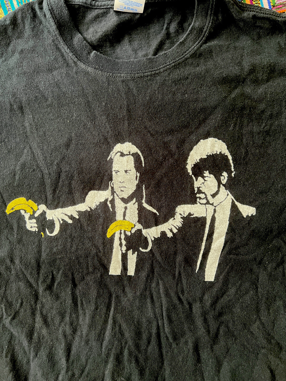 Banksy Pulp Fiction Inspired T-Shirt 100% Cotton Bank… - Gem
