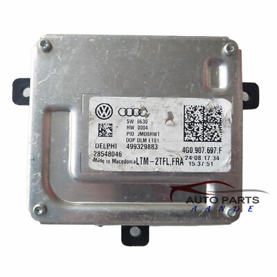 OEM 4G0907697F For AUDI A6 A7 LED Headlight DRL light Control Unit ...