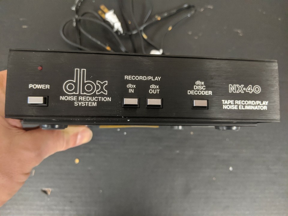 DBX NX40 Tape Record/Play Noise Eliminator | eBay